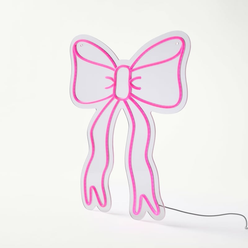 Adairs Kids - Pretty Bow Neon Light | Adairs