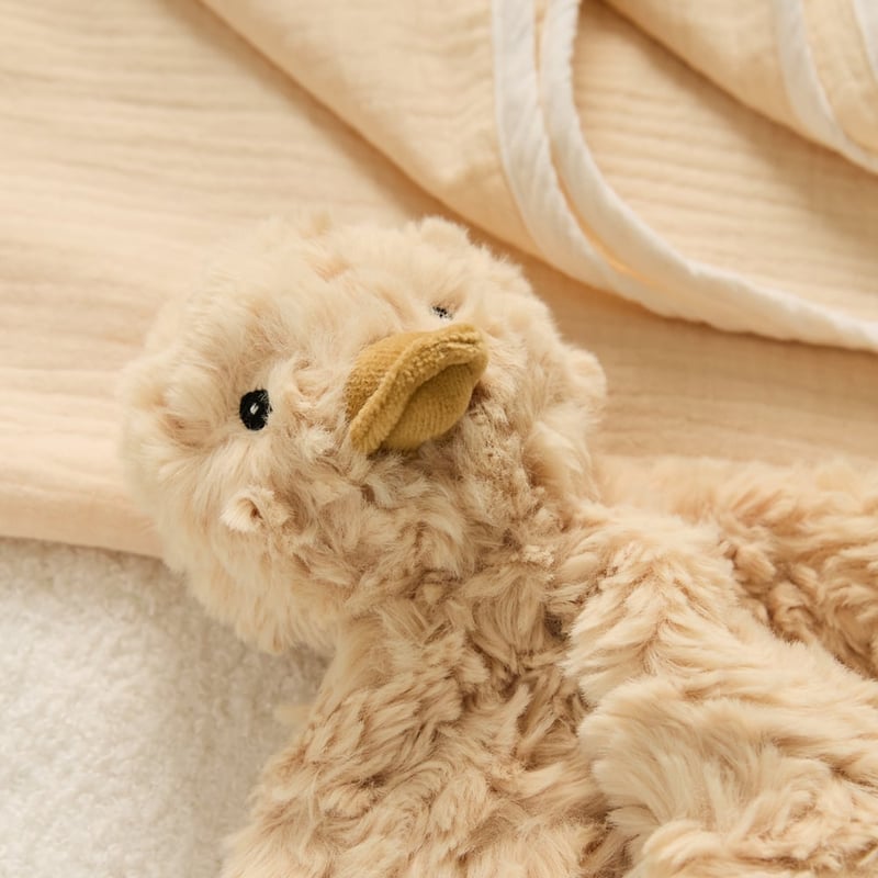 Adairs Kids - Duck Lemon Baby Comforter & Swaddle Bundle | Adairs