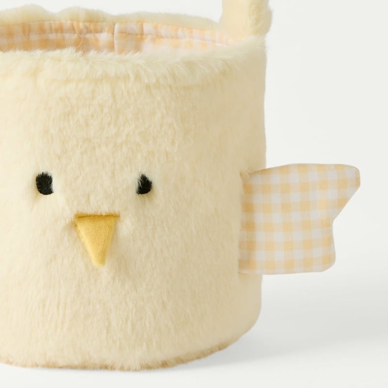 Adairs Kids - Easter Chick Yellow Basket | Adairs