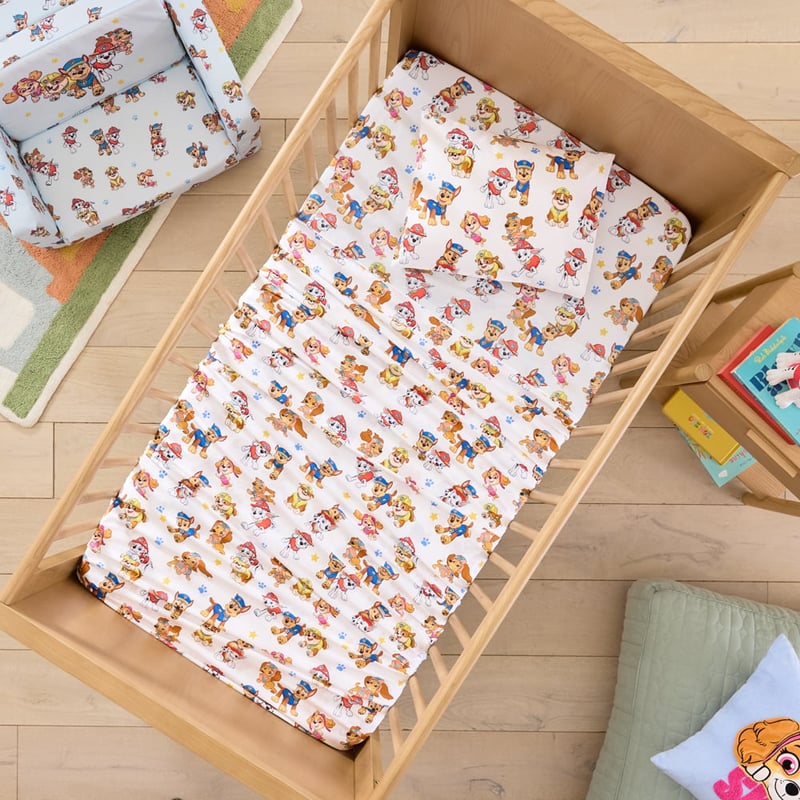 Adairs Kids - Paramount Paw Patrol White Sheet Set | Adairs
