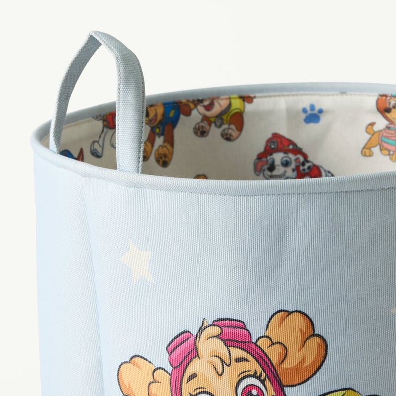 Adairs Kids - Paramount Paw Patrol Blue Printed Basket | Adairs