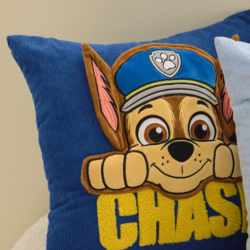 Adairs Kids - Paramount Paw Patrol Blue Chase Cushion | Adairs