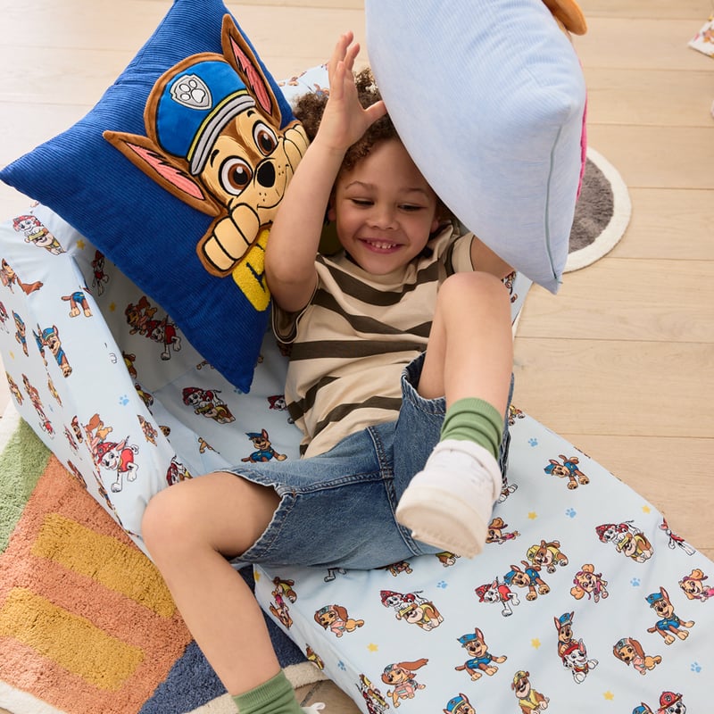 Adairs Kids - Paramount Paw Patrol Blue Chase Cushion | Adairs