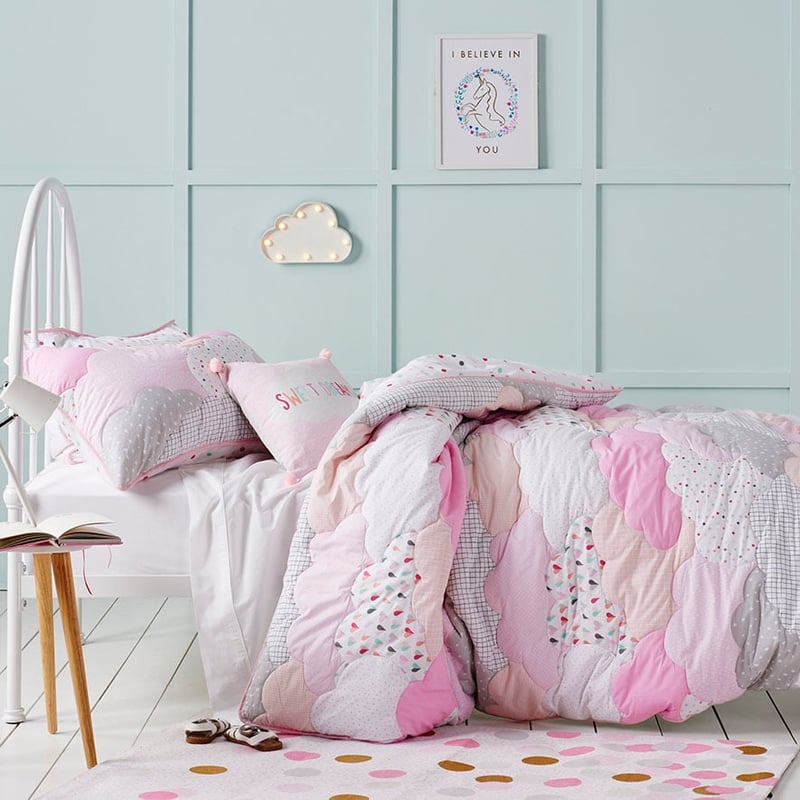 pink cloud bedding