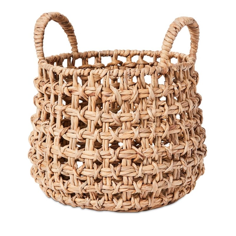 Crossed Basket Dia34xH26cm Natural | Adairs