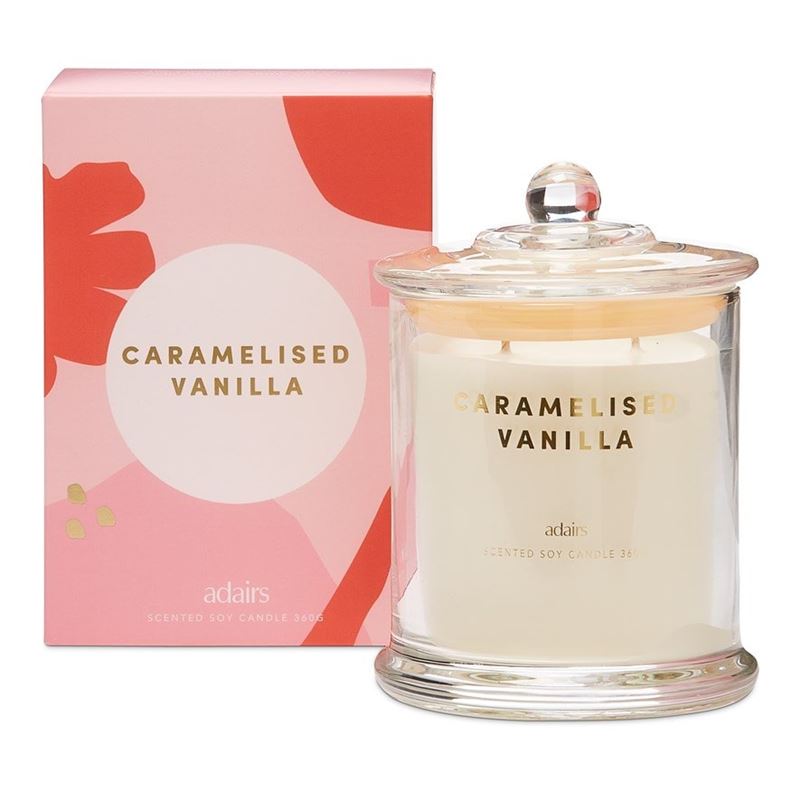 Taylor Caramelised Vanilla Candle 360g | Adairs