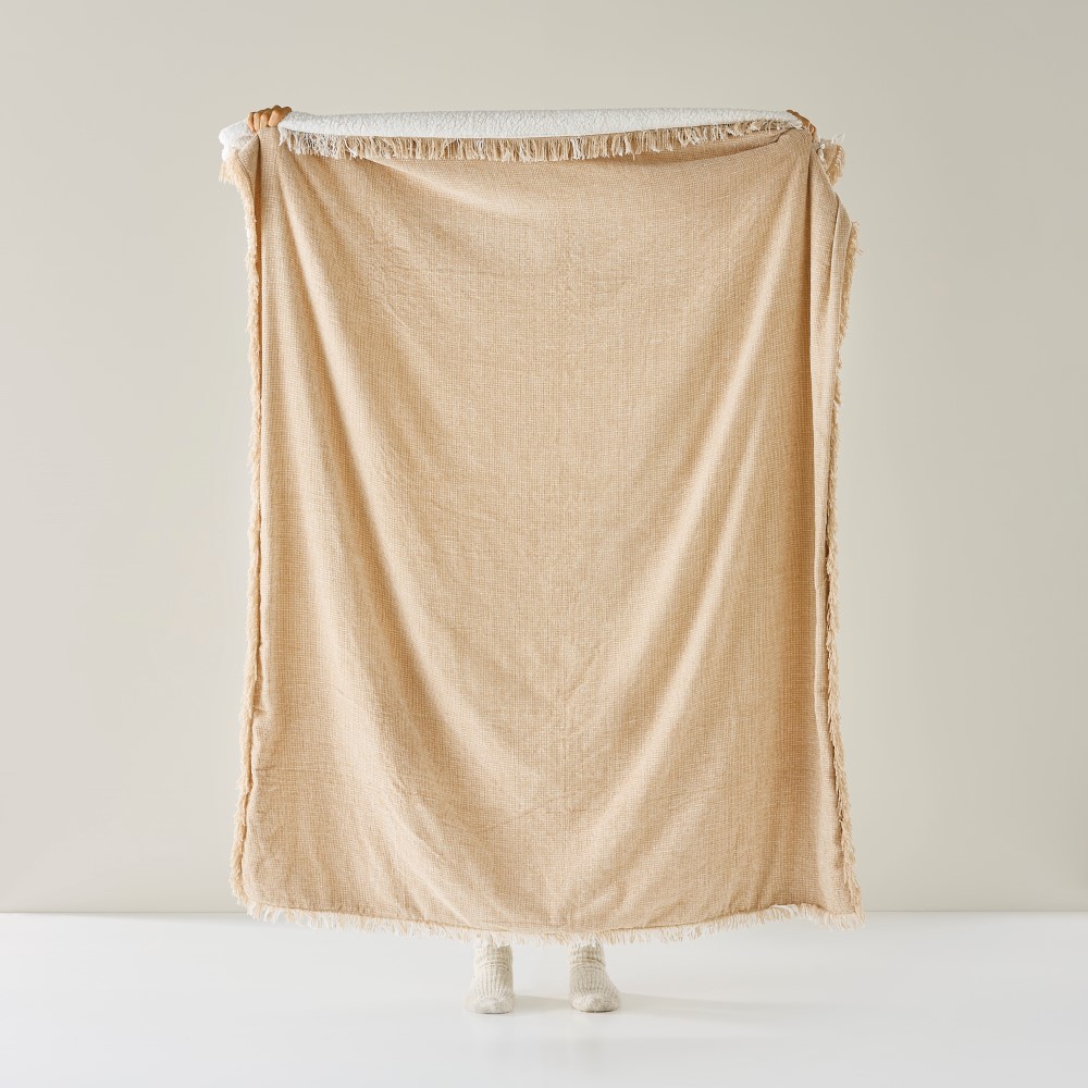 Sweden Natural Throw | Adairs
