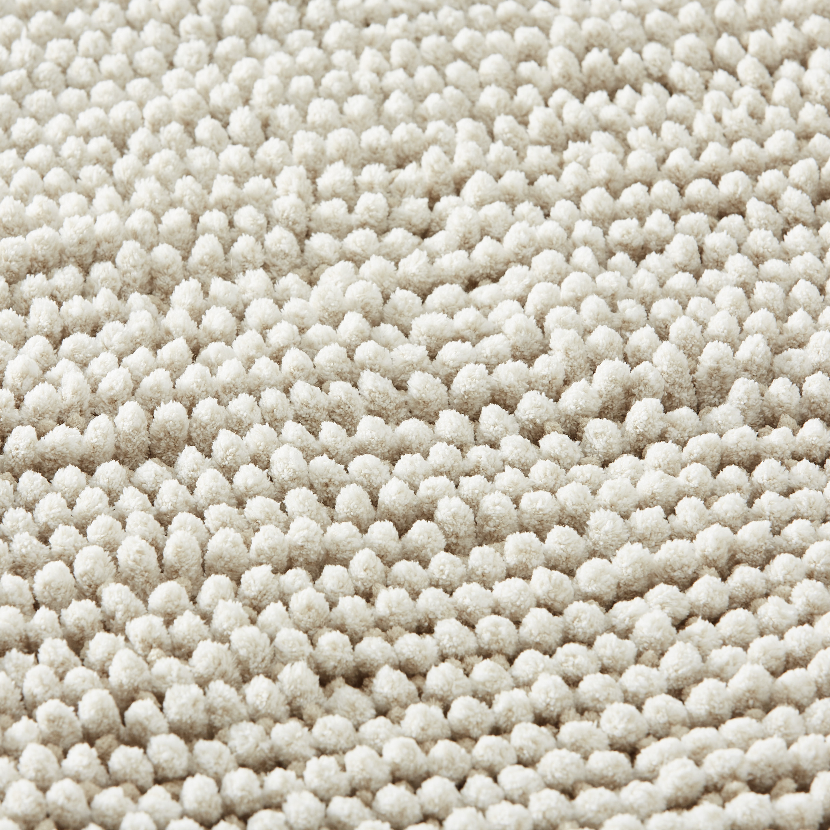 Microplush Stone Marle Bobble Bath Runner | Adairs