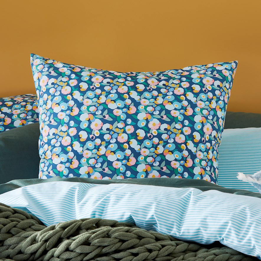 Confetti Floral Multi Quilt Cover Set + Pillowcases | Adairs