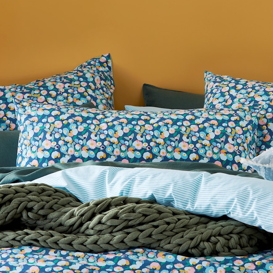 Confetti Floral Multi Quilt Cover Set + Pillowcases | Adairs