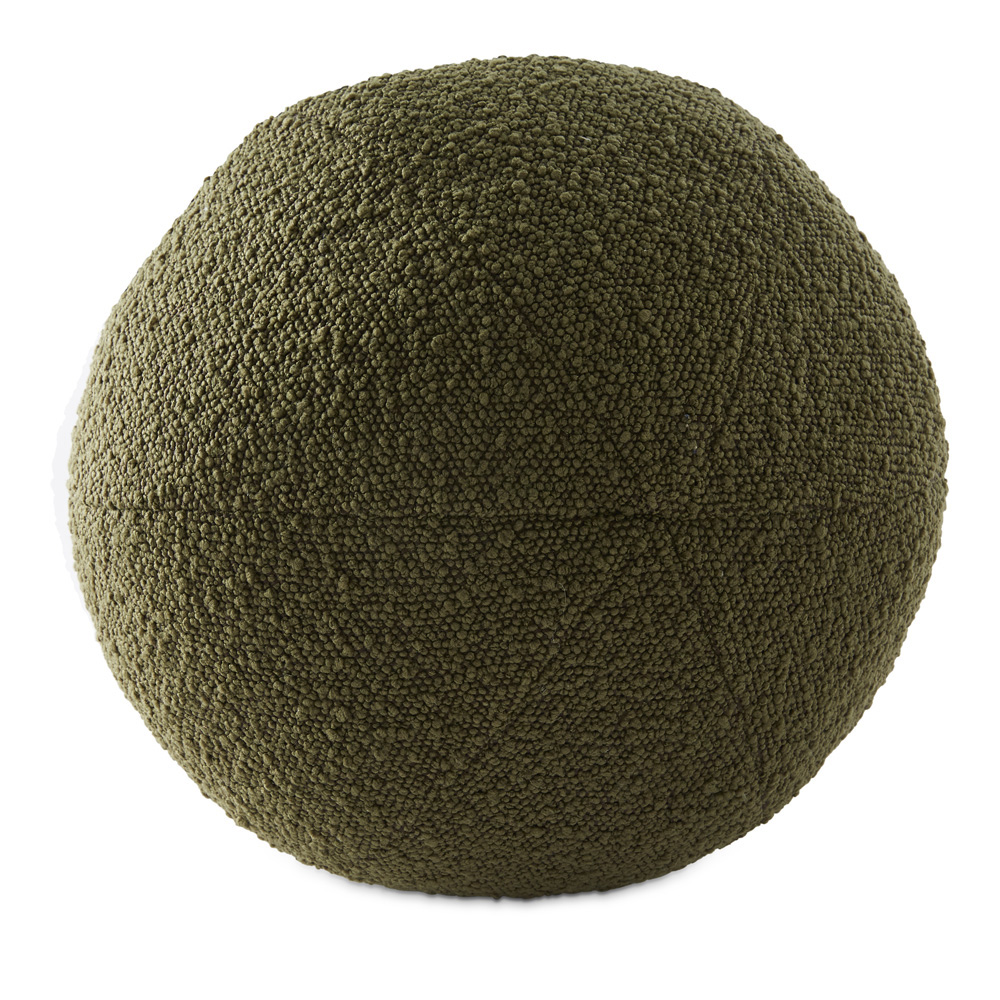 Boucle Forest Ball Cushion | Adairs