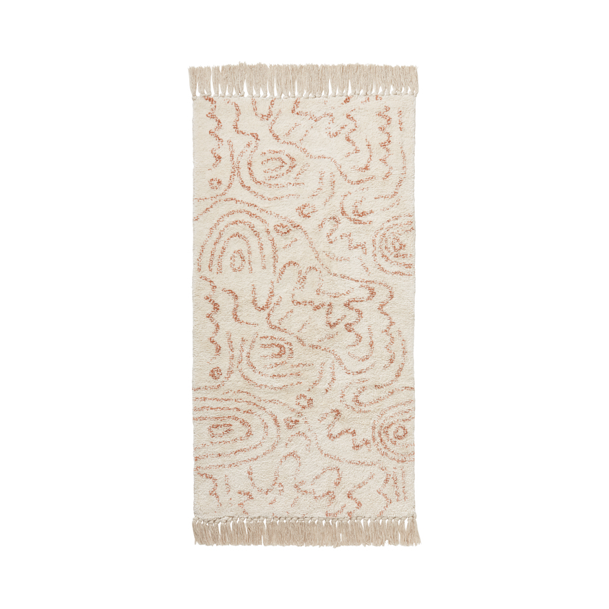Navarre Natural & Clay Rug Runner | Adairs