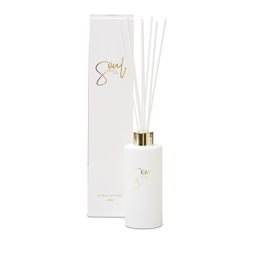 Soul Lemon & Mint Diffuser 200ml | Adairs