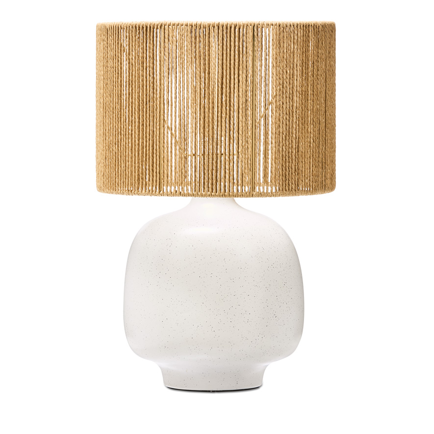 Bilbao White & Natural Table Light| Homewares | Adairs