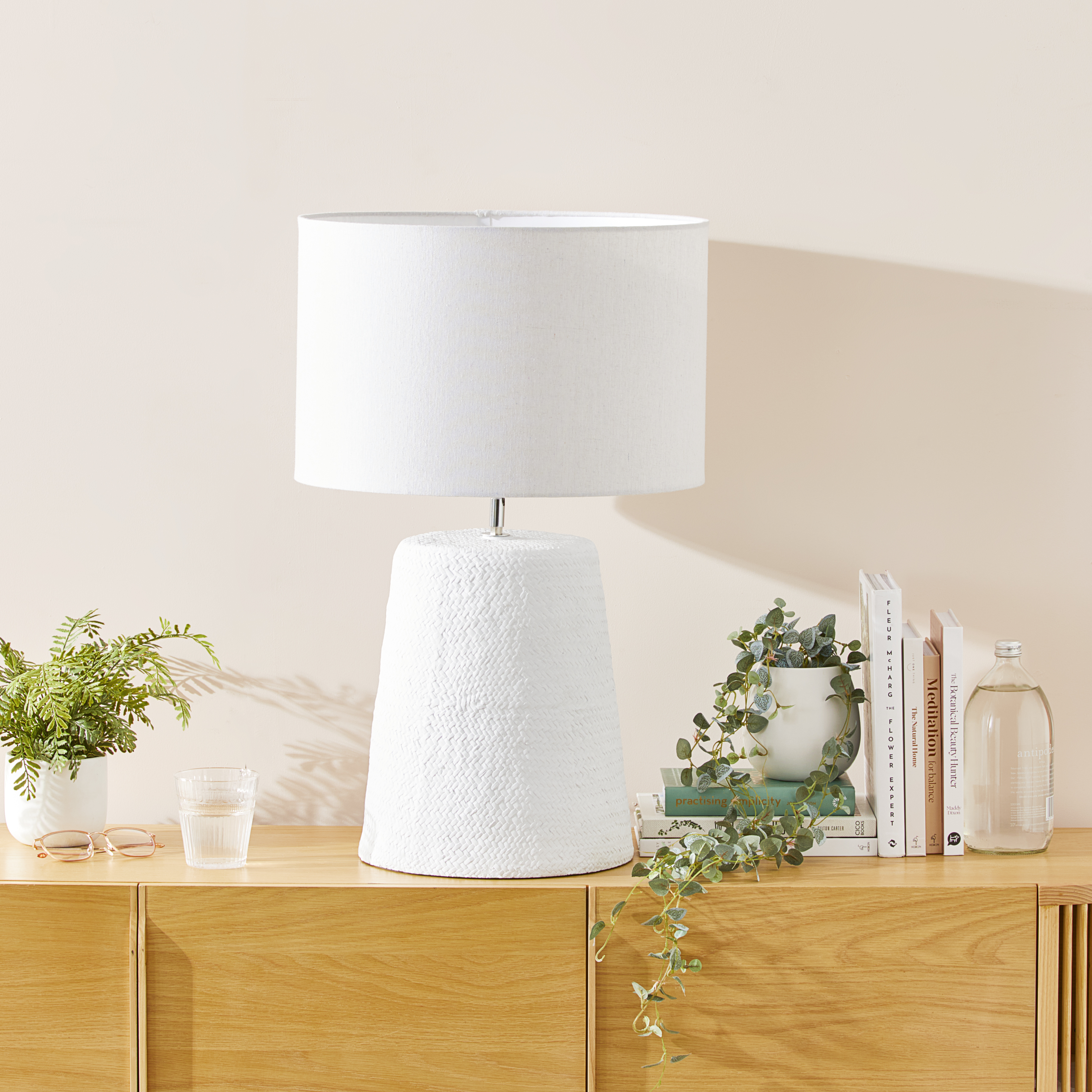 Capri White Table Light | Adairs