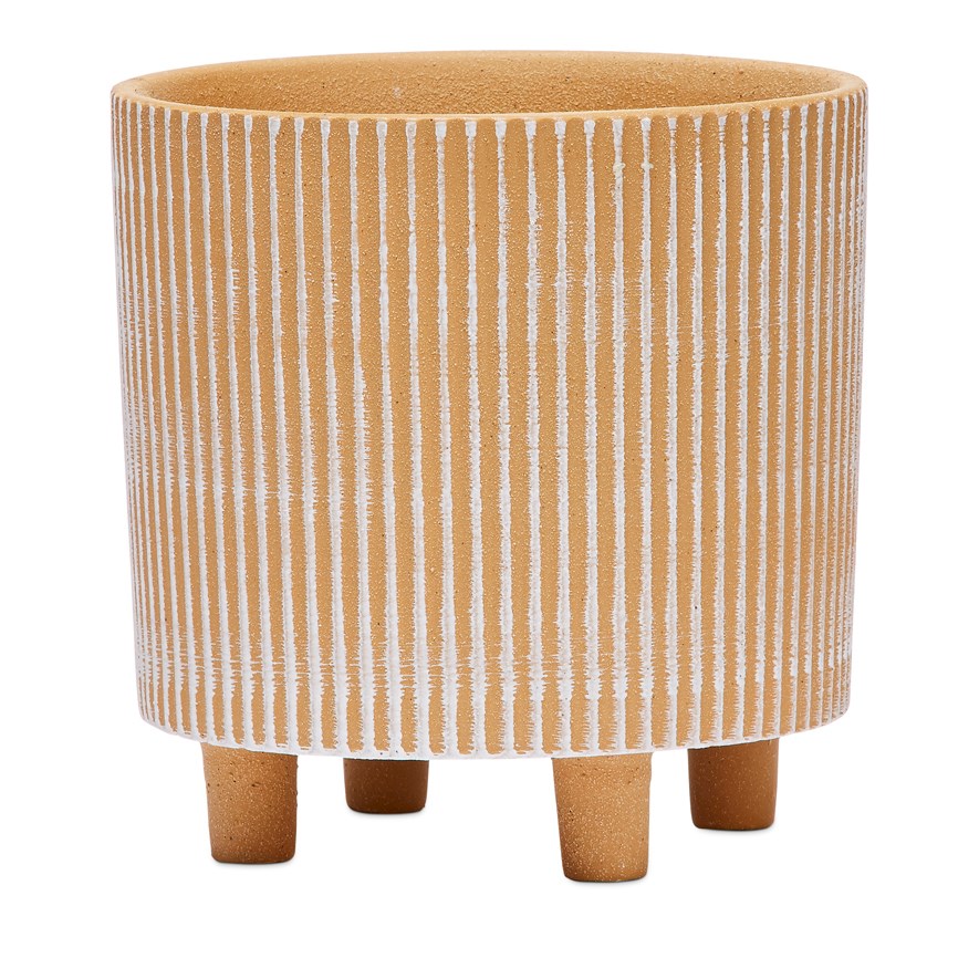 Ginger Stripe Pot | Adairs