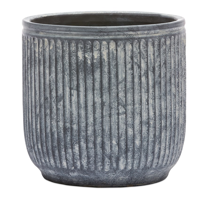 Provincial Slate Blue Pot | Adairs