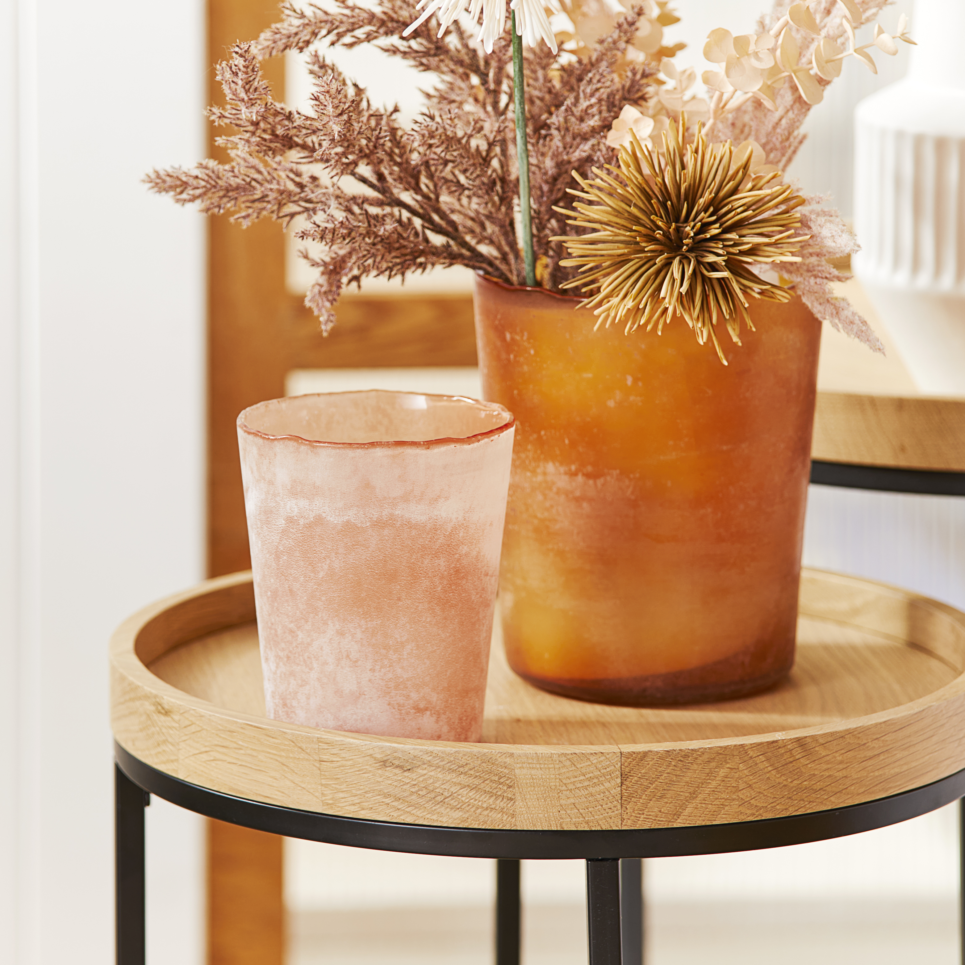 Emilia Amber Vase | Adairs