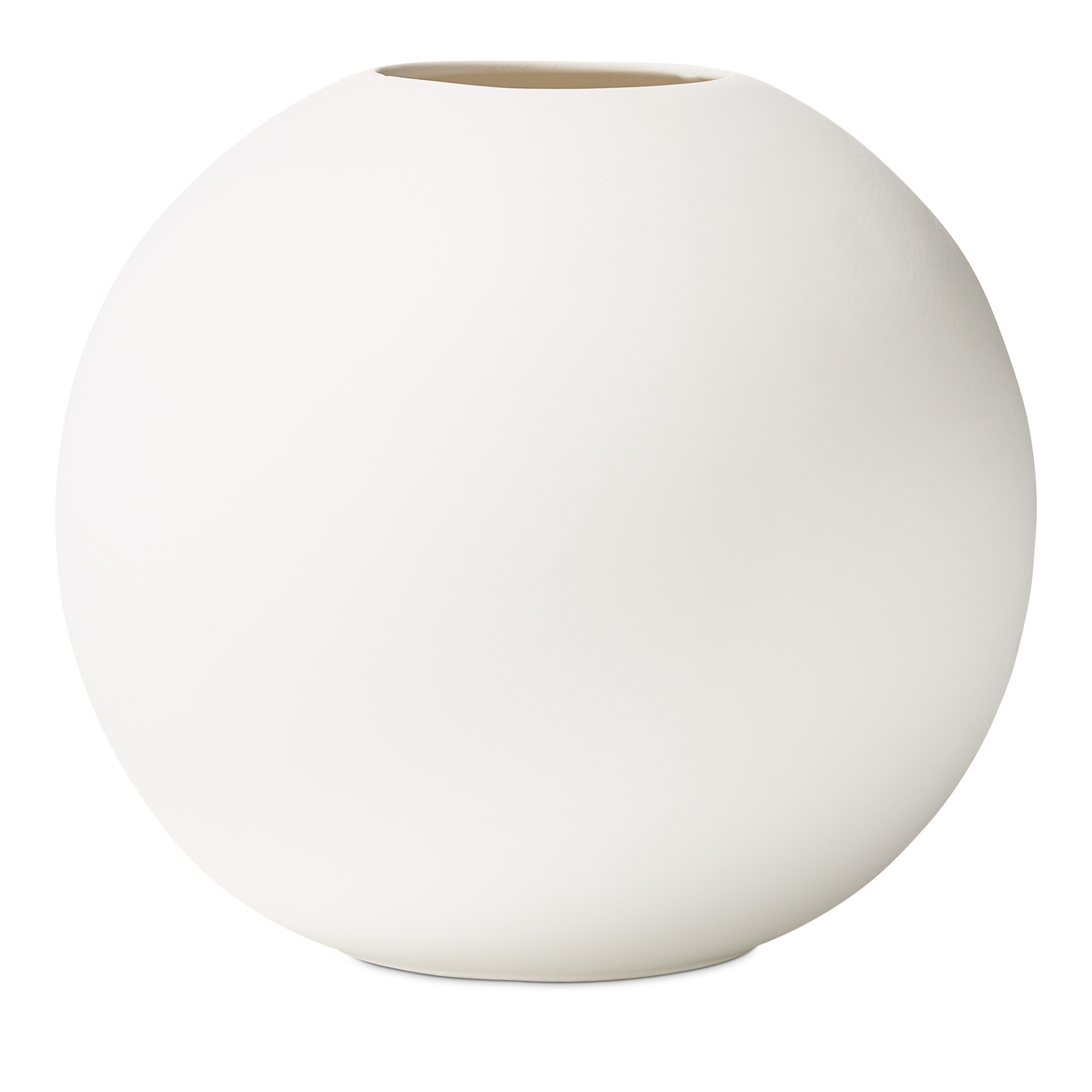 Giglio White Sphere Vase | Adairs