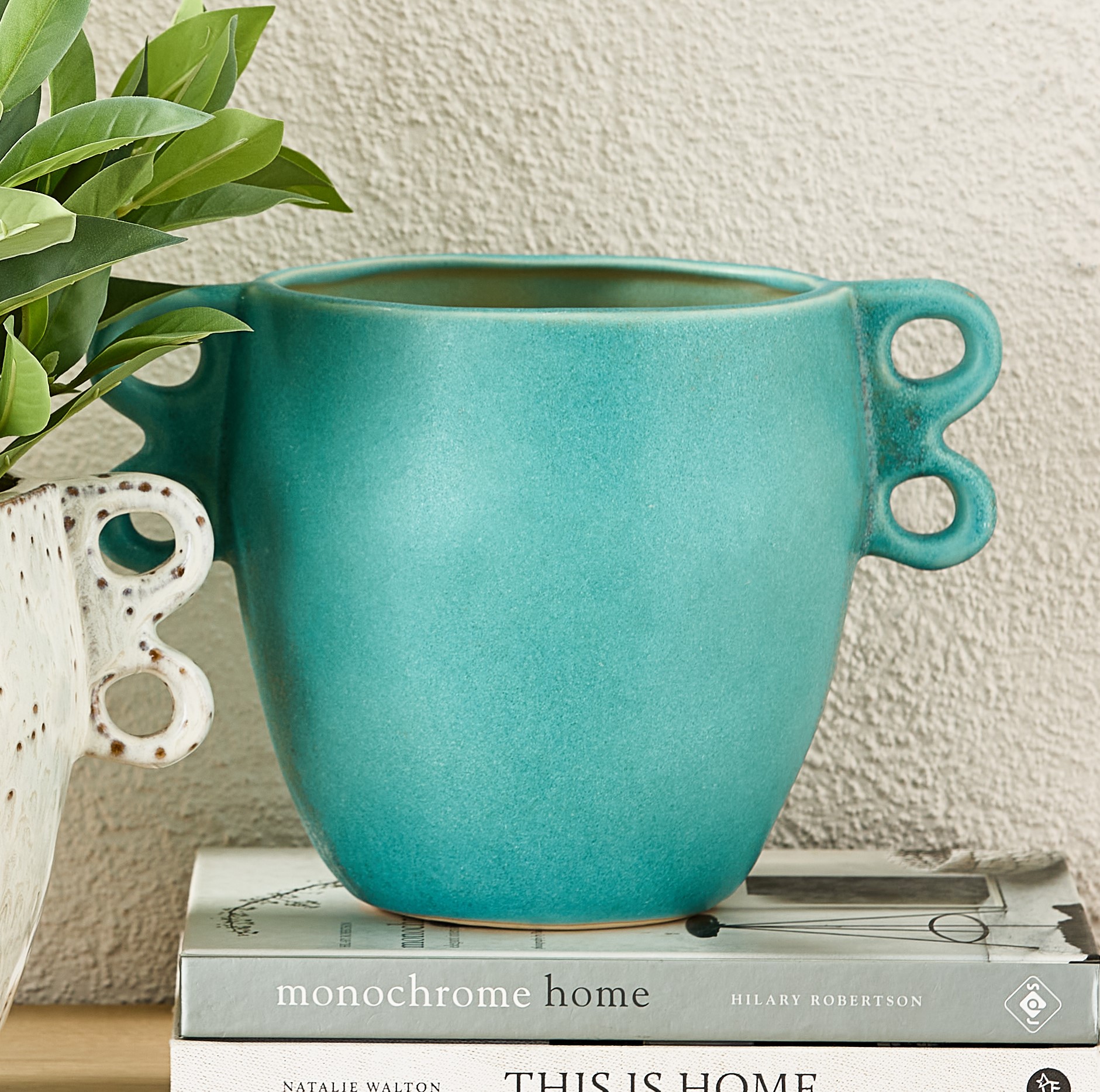 Ring Turquoise Pot | Adairs