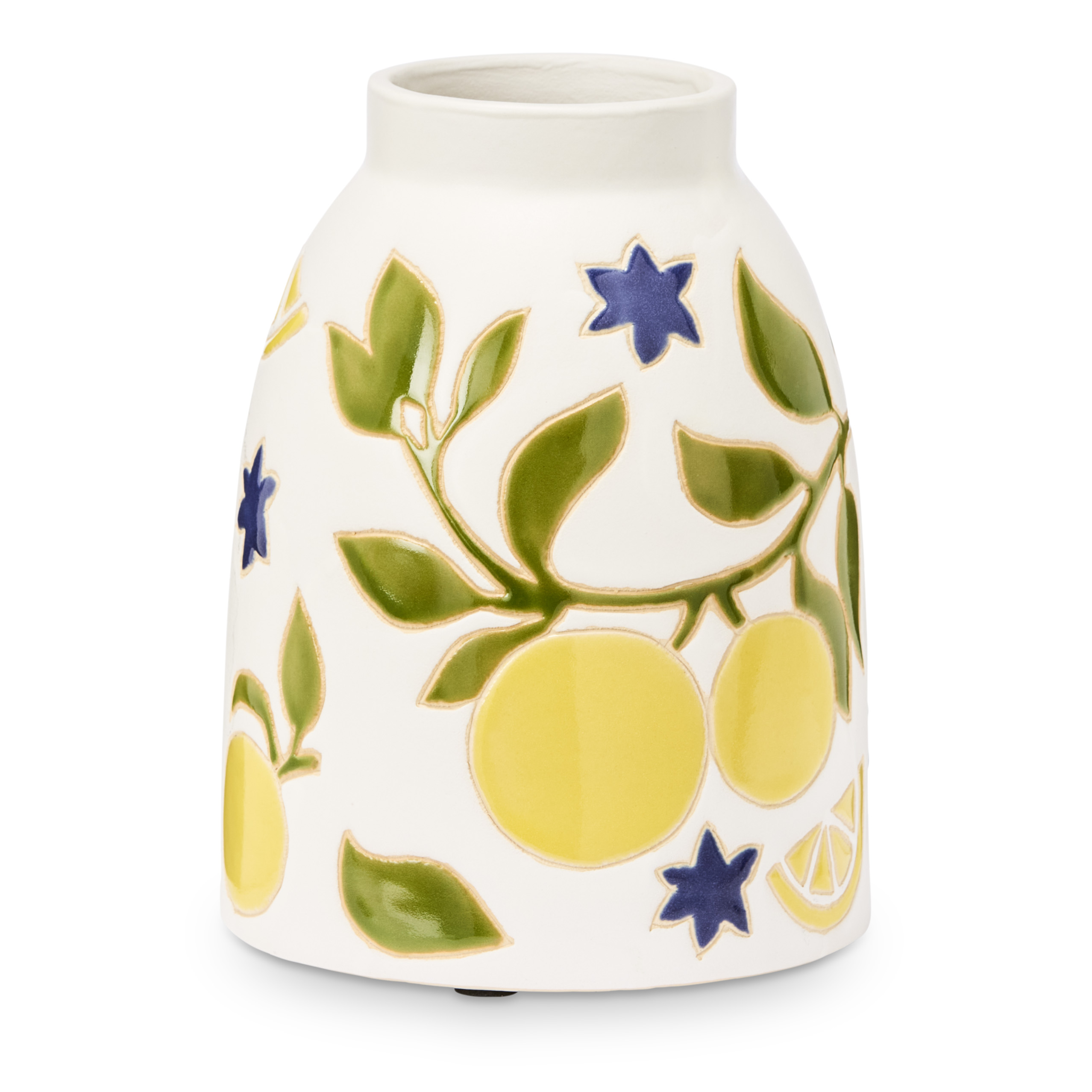 Citrus Lemons Vase | Adairs