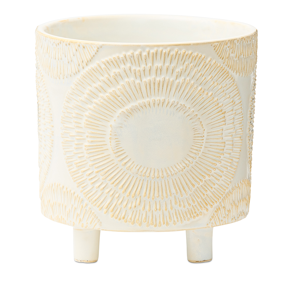 Stormy Skies Natural Pot | Adairs