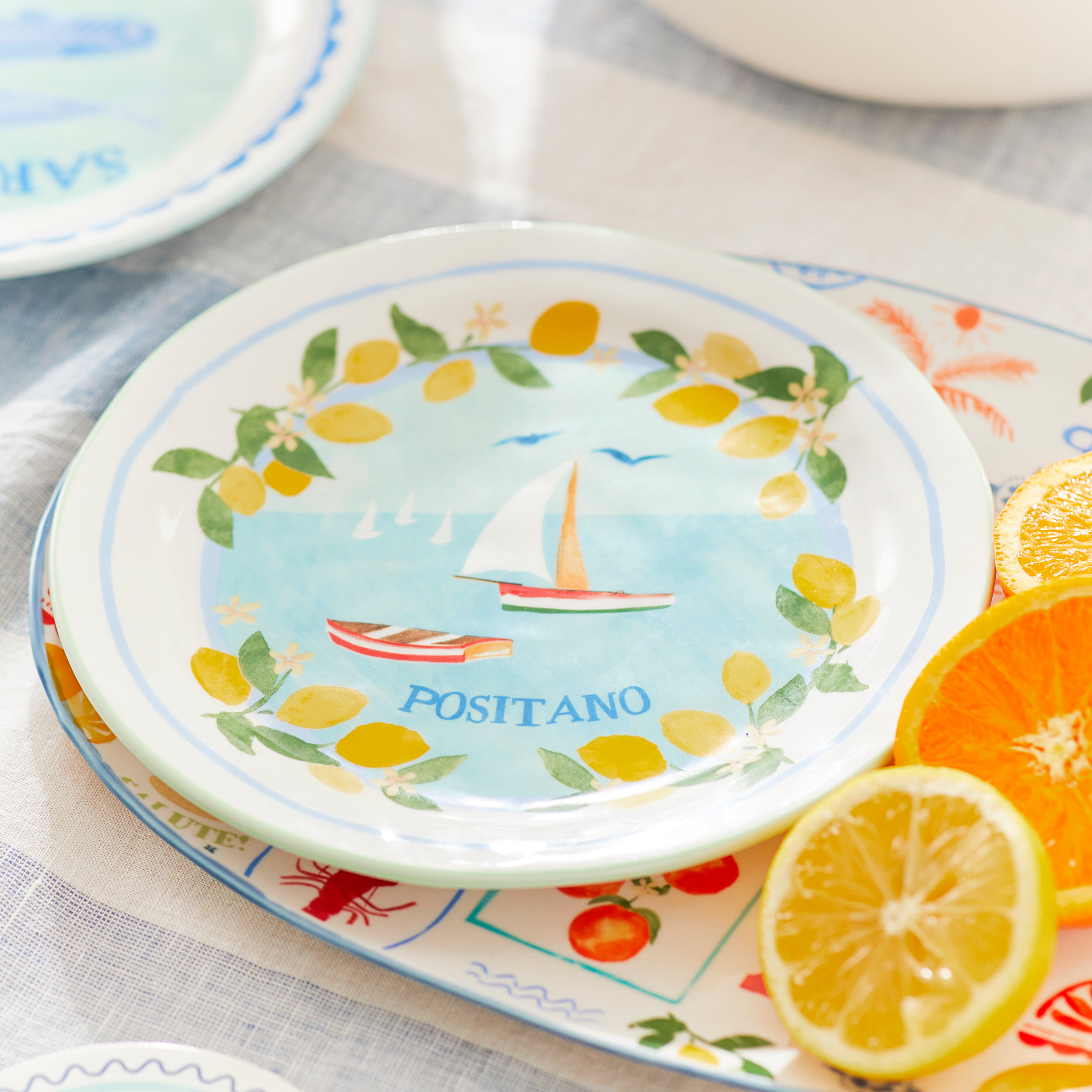 Viva La Vita Positano Plate | Adairs