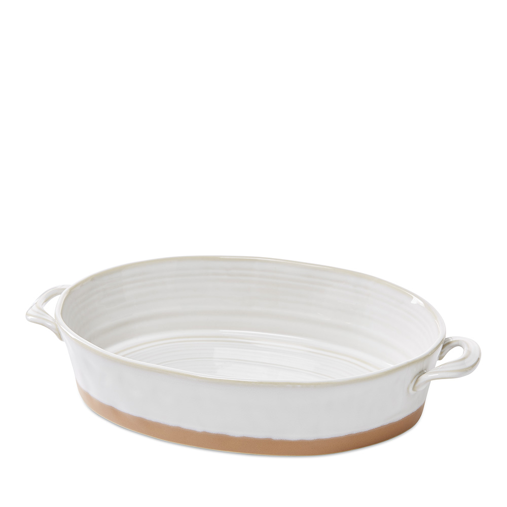 Boston Cream Oval Baking Dish | Adairs