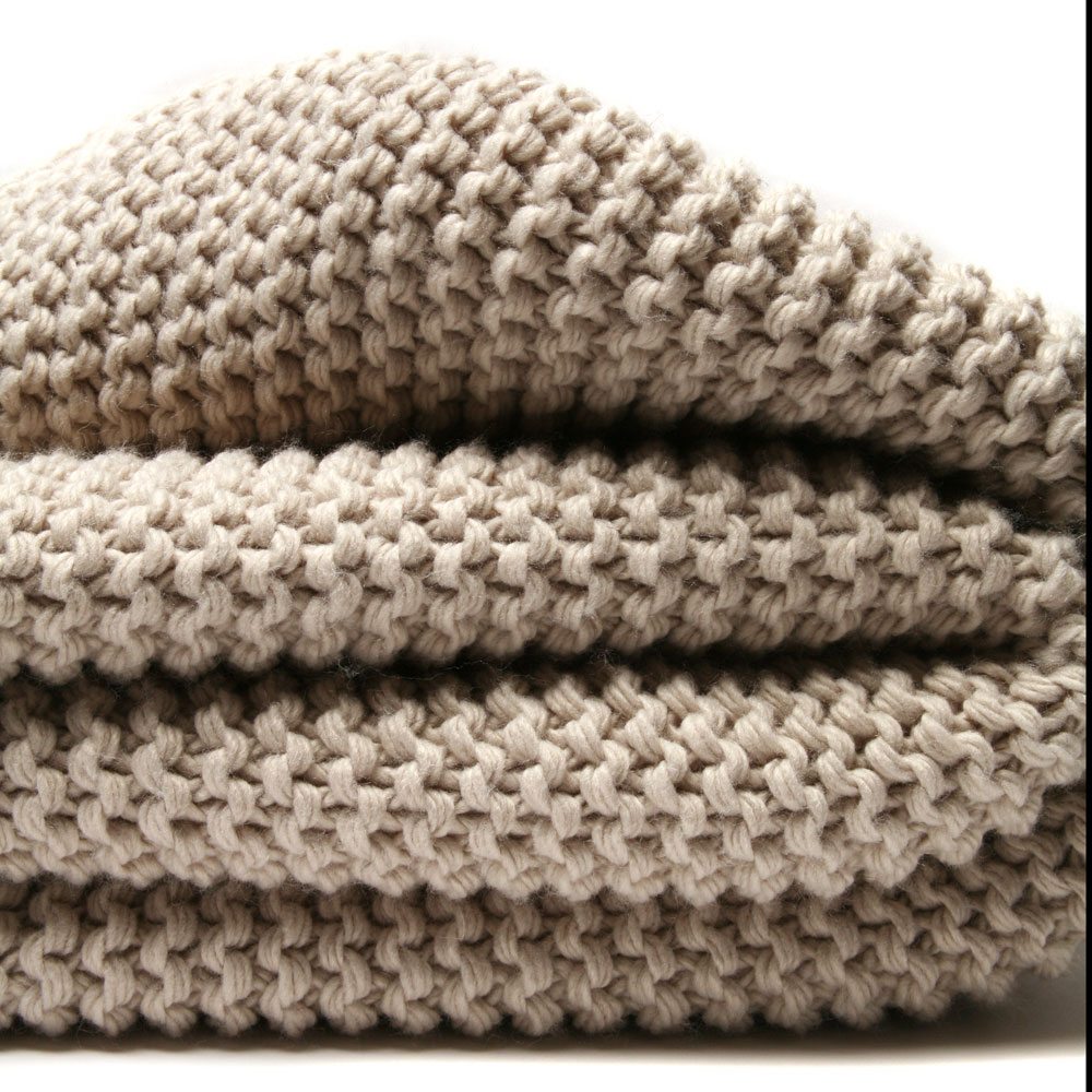 Ashton Whisper Grey Throw | Adairs