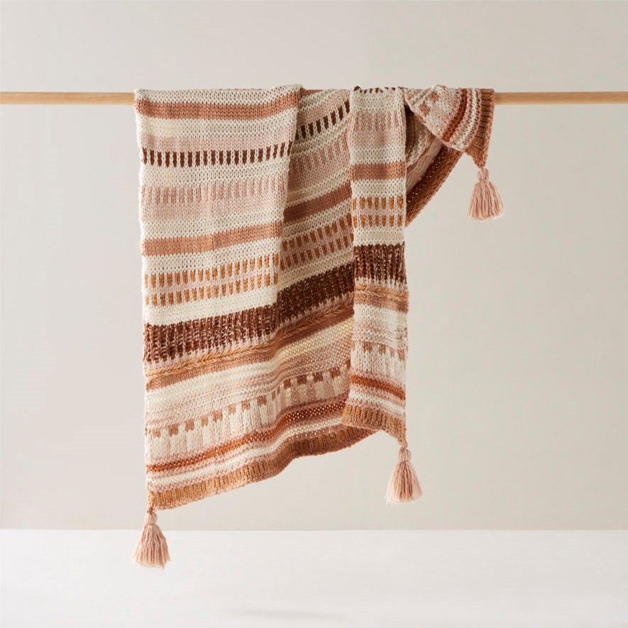 Nebraska Natural Throw | Adairs