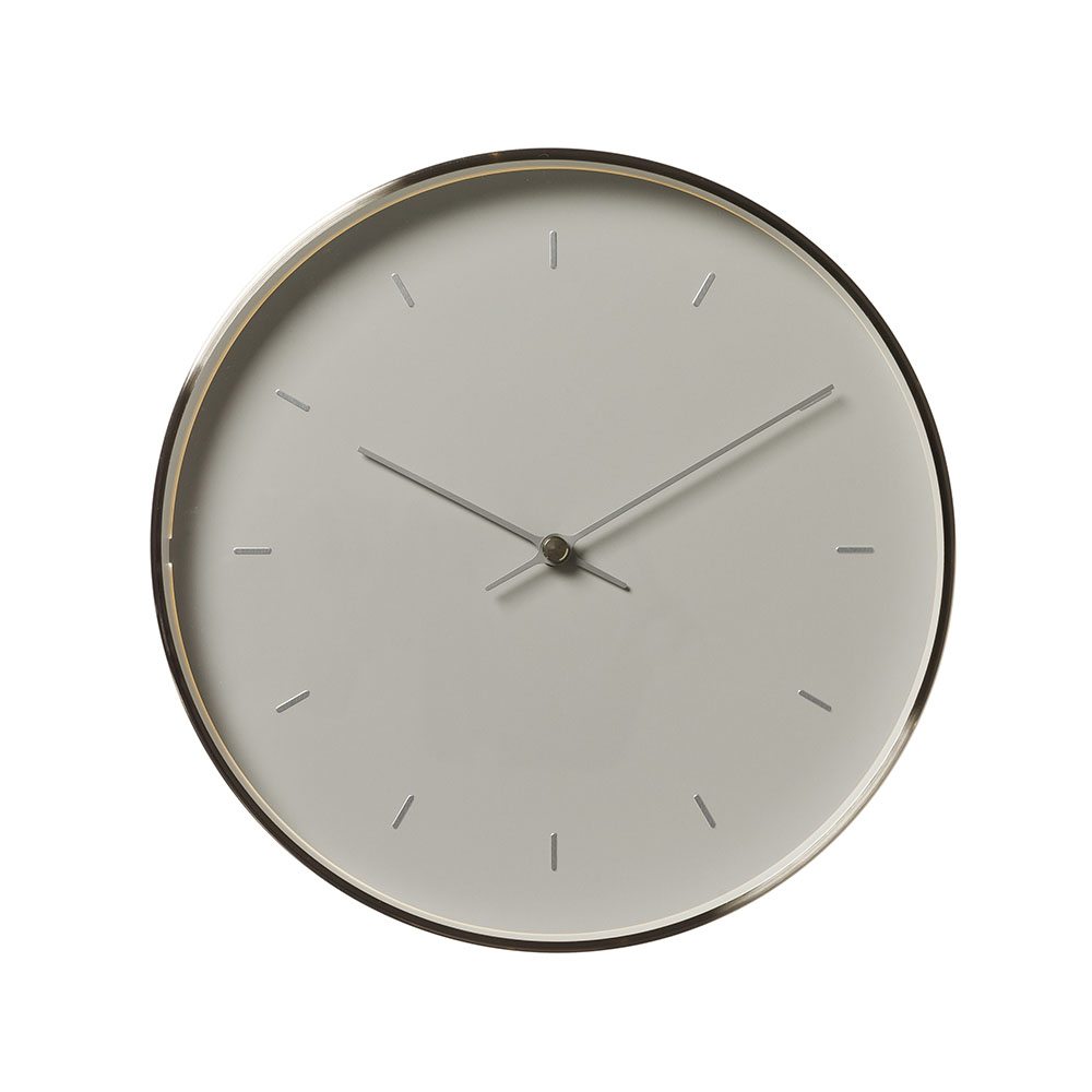 Malmo Clock Silver 25cm | Adairs