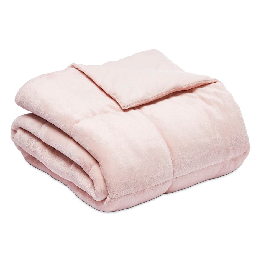 Adairs Kids - Super Cuddly Marshmallow Pink Blanket | Adairs