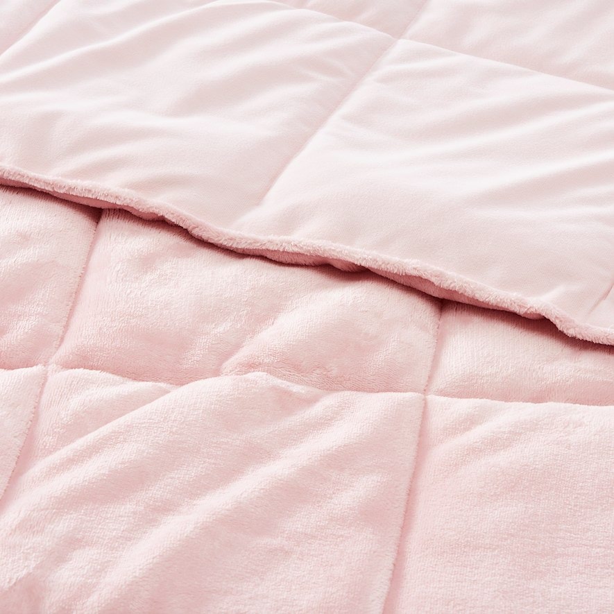 Adairs Kids - Super Cuddly Marshmallow Pink Blanket | Adairs