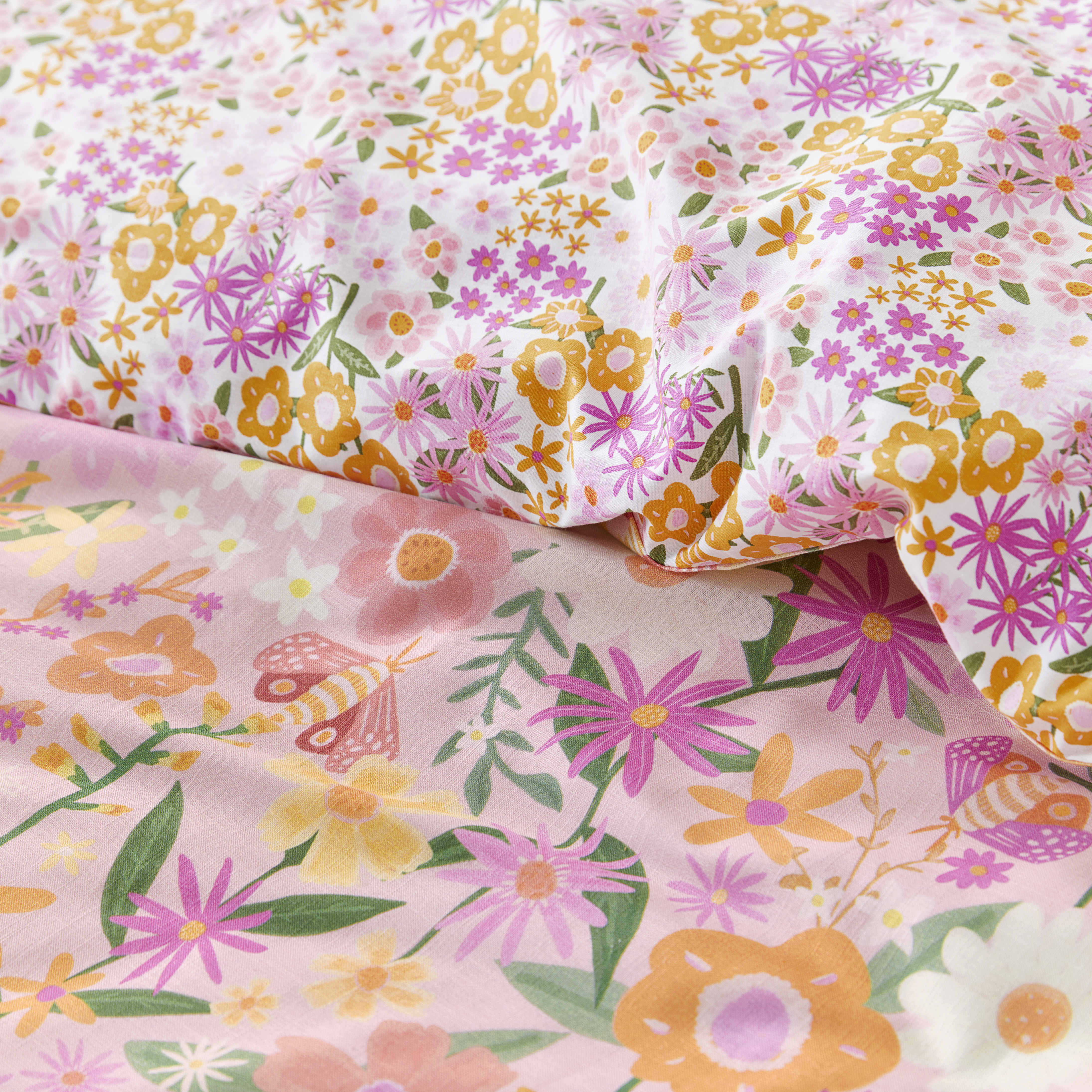 Adairs Kids - Spring Garden Multi Quilt Cover Set | Adairs