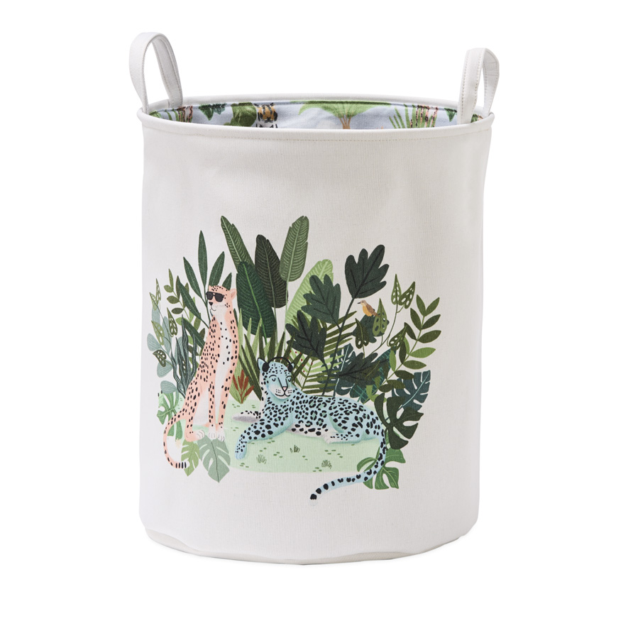 Adairs Kids - Designer Animal Paradise Printed Basket | Adairs
