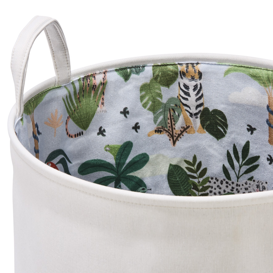 Adairs Kids - Designer Animal Paradise Printed Basket | Adairs