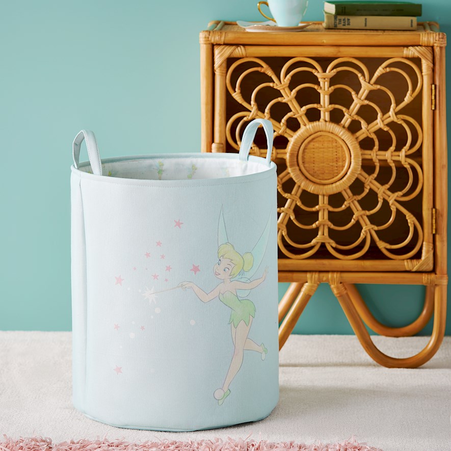 Disney - Tinker Bell Printed Basket | Adairs