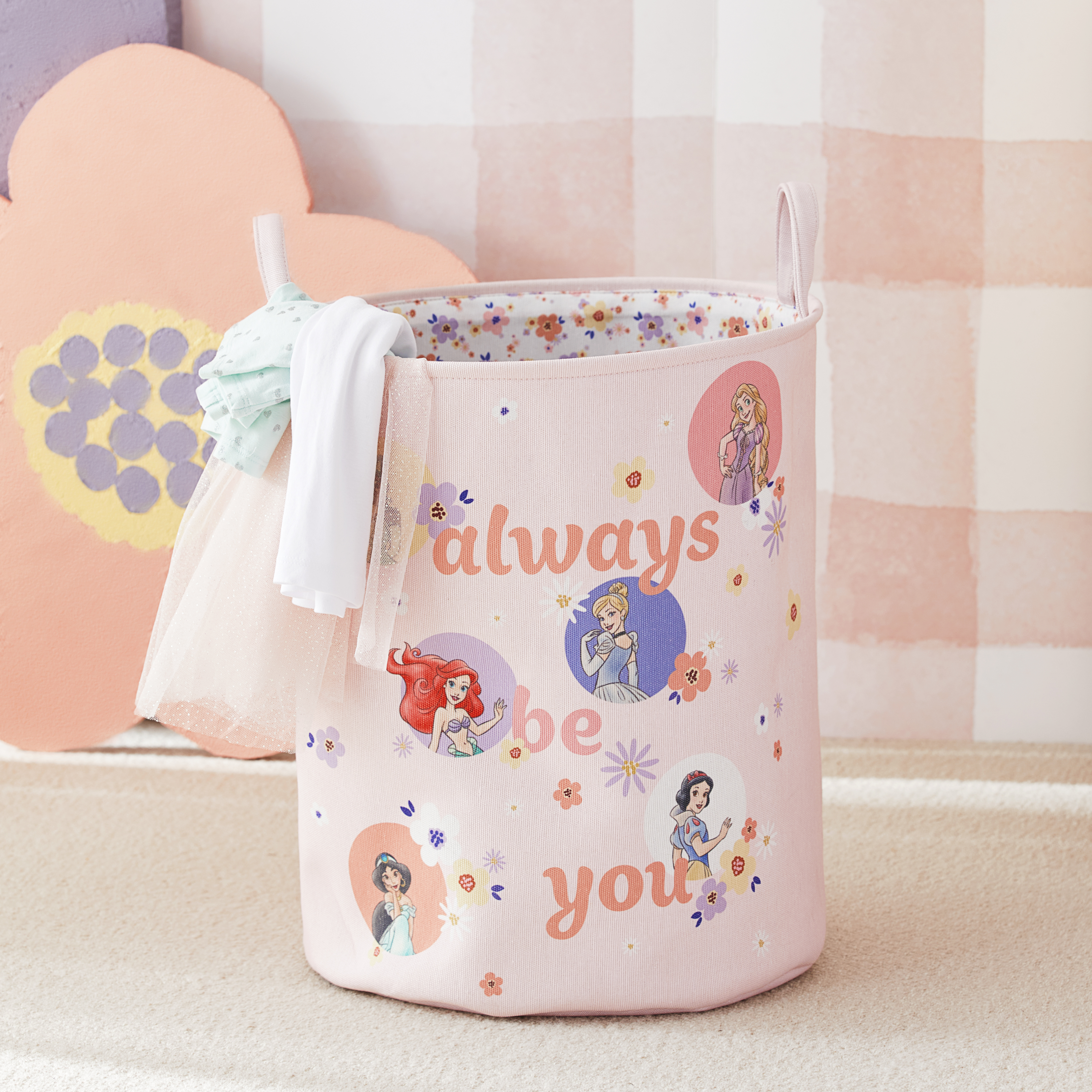 Adairs Kids - Disney Princess Printed Basket | Adairs