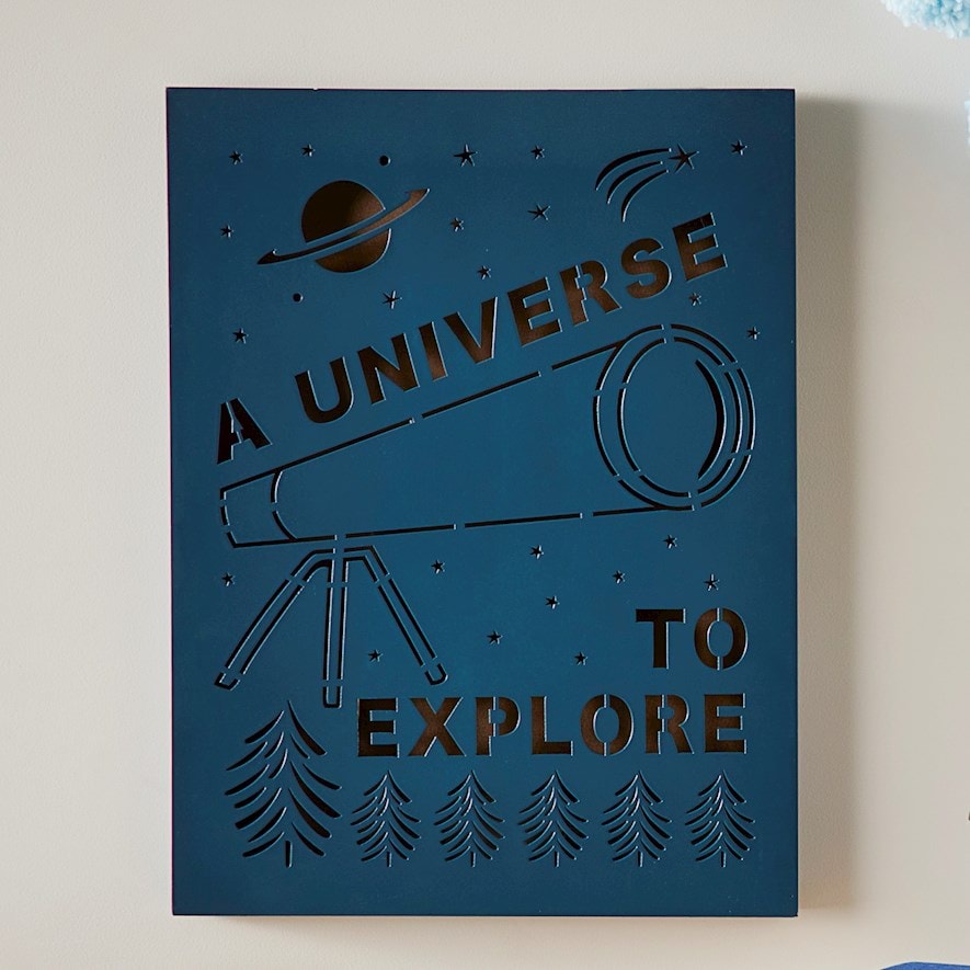 Adairs Kids - A Universe To Explore Midnight Light Box | Adairs