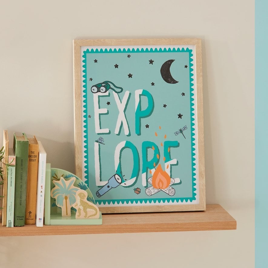 Adairs Kids - A Universe To Explore Wall Art | Kids Wall Art & Mirrors ...