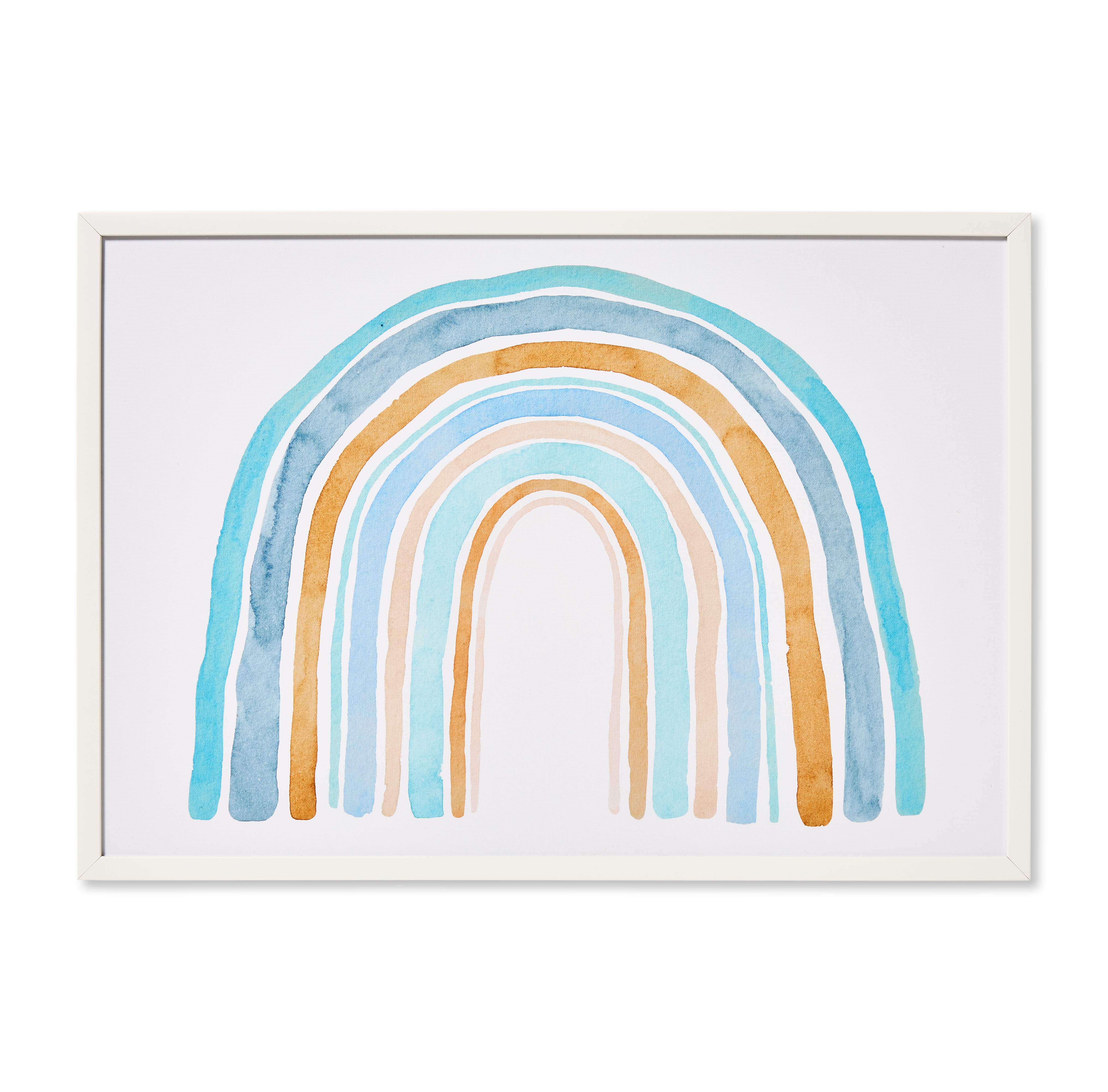 Adairs Kids - Blue Rainbow Wall Art | Adairs