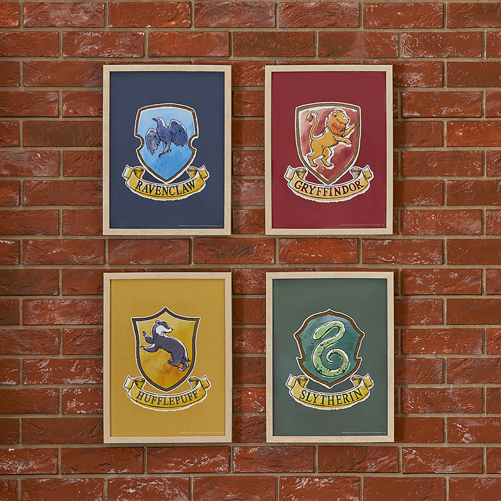 Adairs Kids - Warner Bros Harry Potter Hufflepuff Wall Art | Adairs