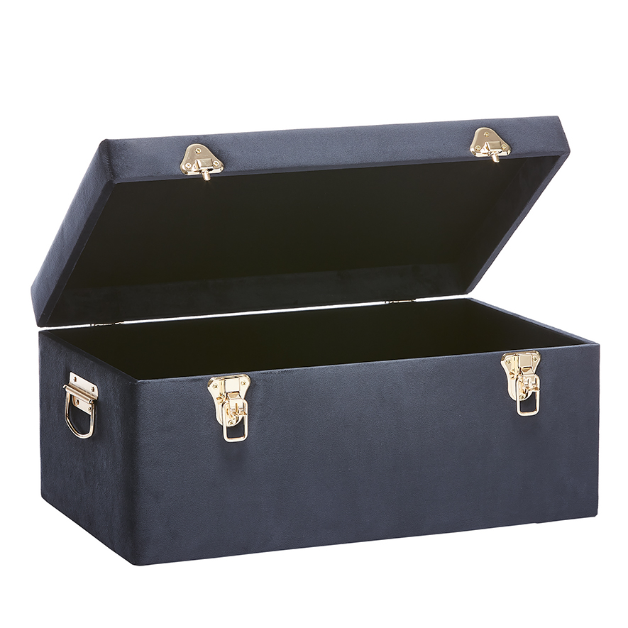 Adairs Kids - Heirloom Midnight Blue Storage Trunks | Adairs