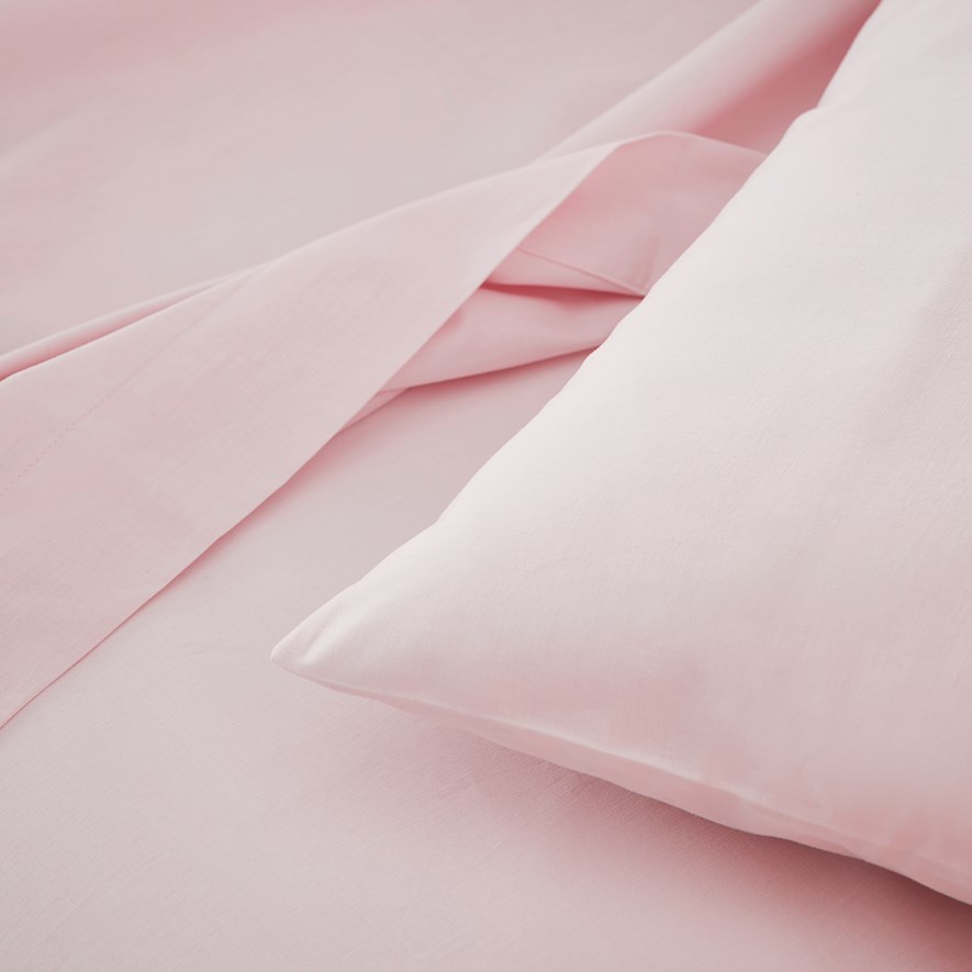 Adairs Kids - Dreamy Cotton Crystal Pink Cot Sheet Set | Adairs