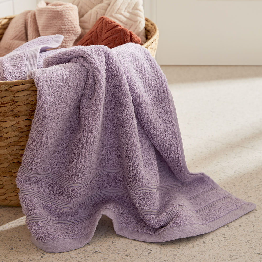 Flinders Lilac Towel Range | Adairs