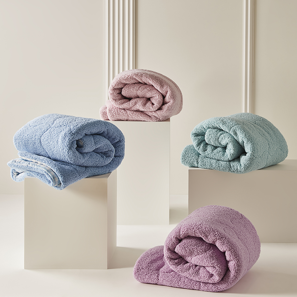 Adairs Kids - Teddy Guss Gingham Blanket | Adairs