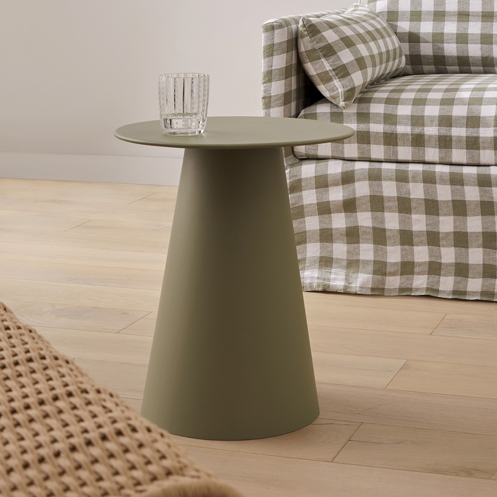 Sonora Light Sage Side Table | Adairs