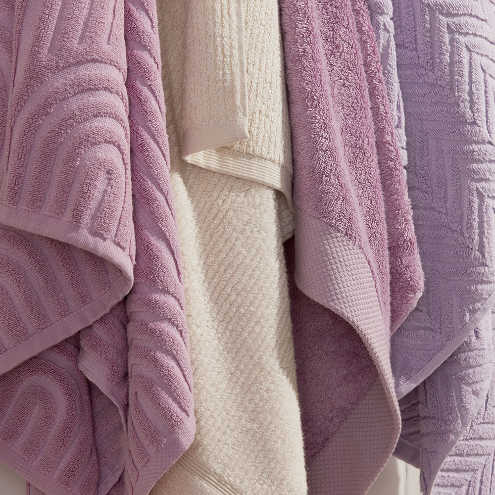 Archie Violet Marle Towel Range | Adairs