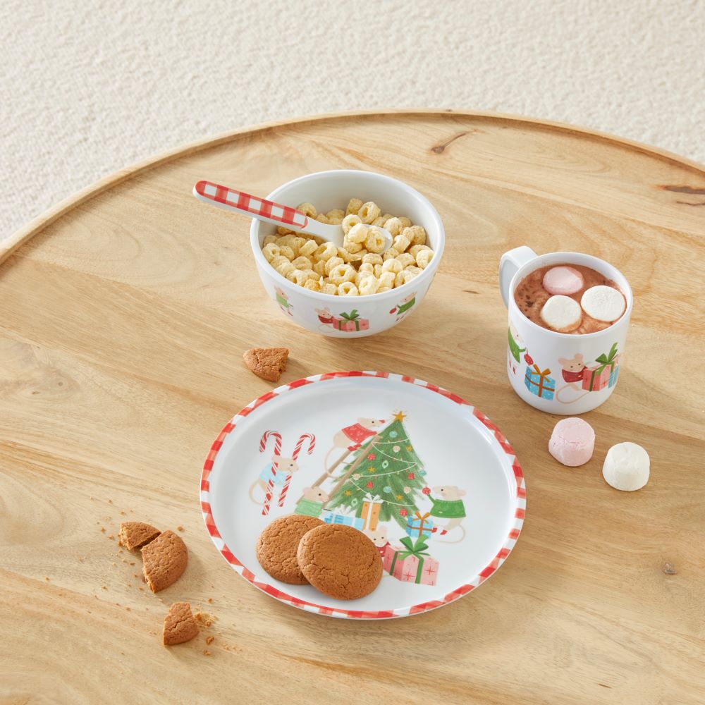 Childrens christmas tableware store