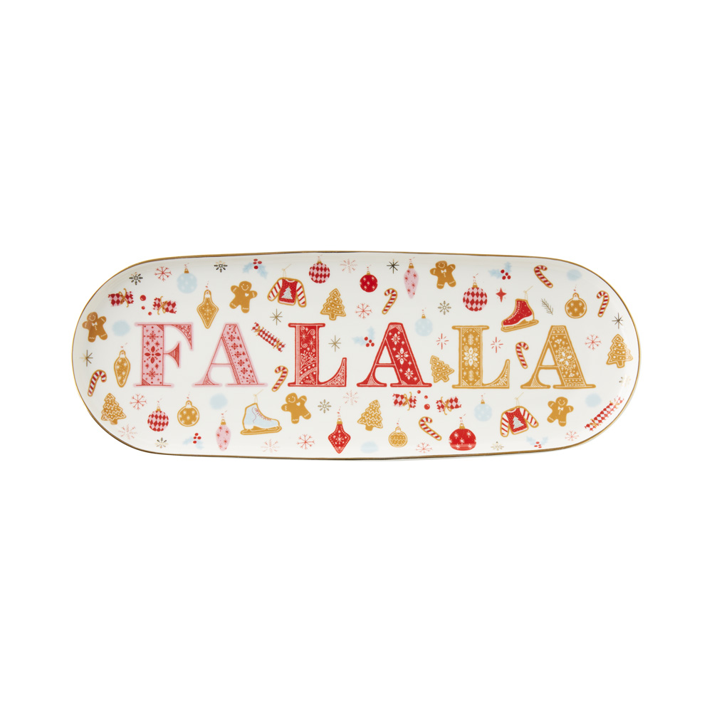 Christmas Multi Fa La La Tray | Adairs